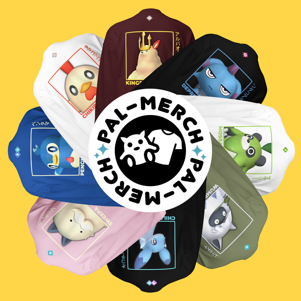Pal-Merch | Palworld Merch and Plushies for Chillet, Depresso and more